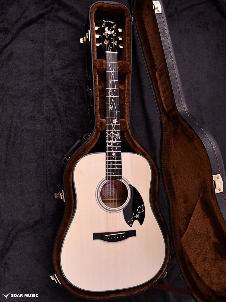 Headway HD-FUYUZAKURA’24 SF,S-ESU/ATB SFGR Snow Field Gradation ヘッドウェイ アコースティックギター 限定モデル 桜ギター 国産 ...