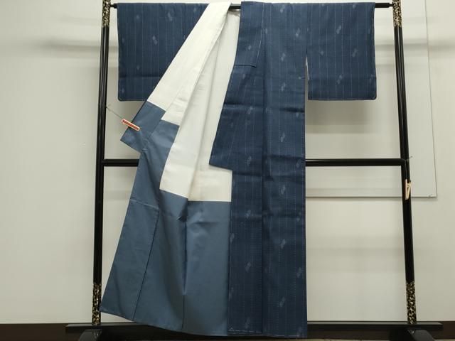 平和屋着物○結城紬 80亀甲 吉祥文 正絹 逸品 未使用 CAAU3025yc