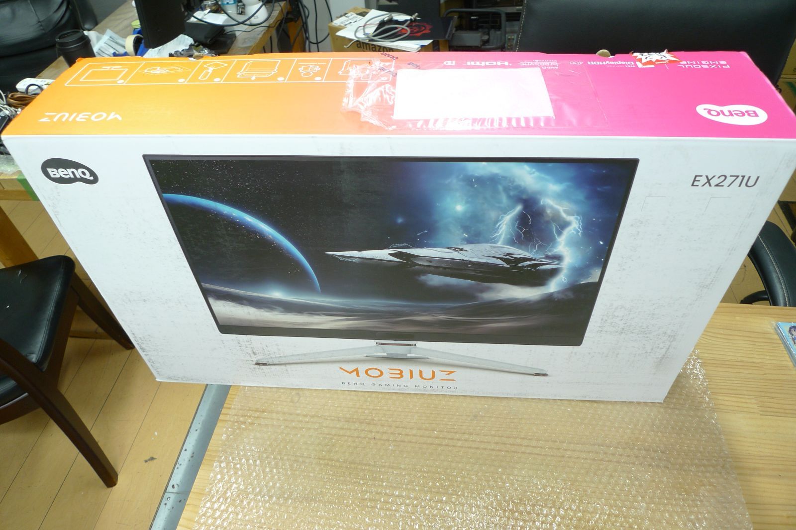 【takutaku7様専用】BENQ ベンキュー EX271U 27.0型 BenQ MOBIUZ 27型 4K液晶モニター 3840× ...