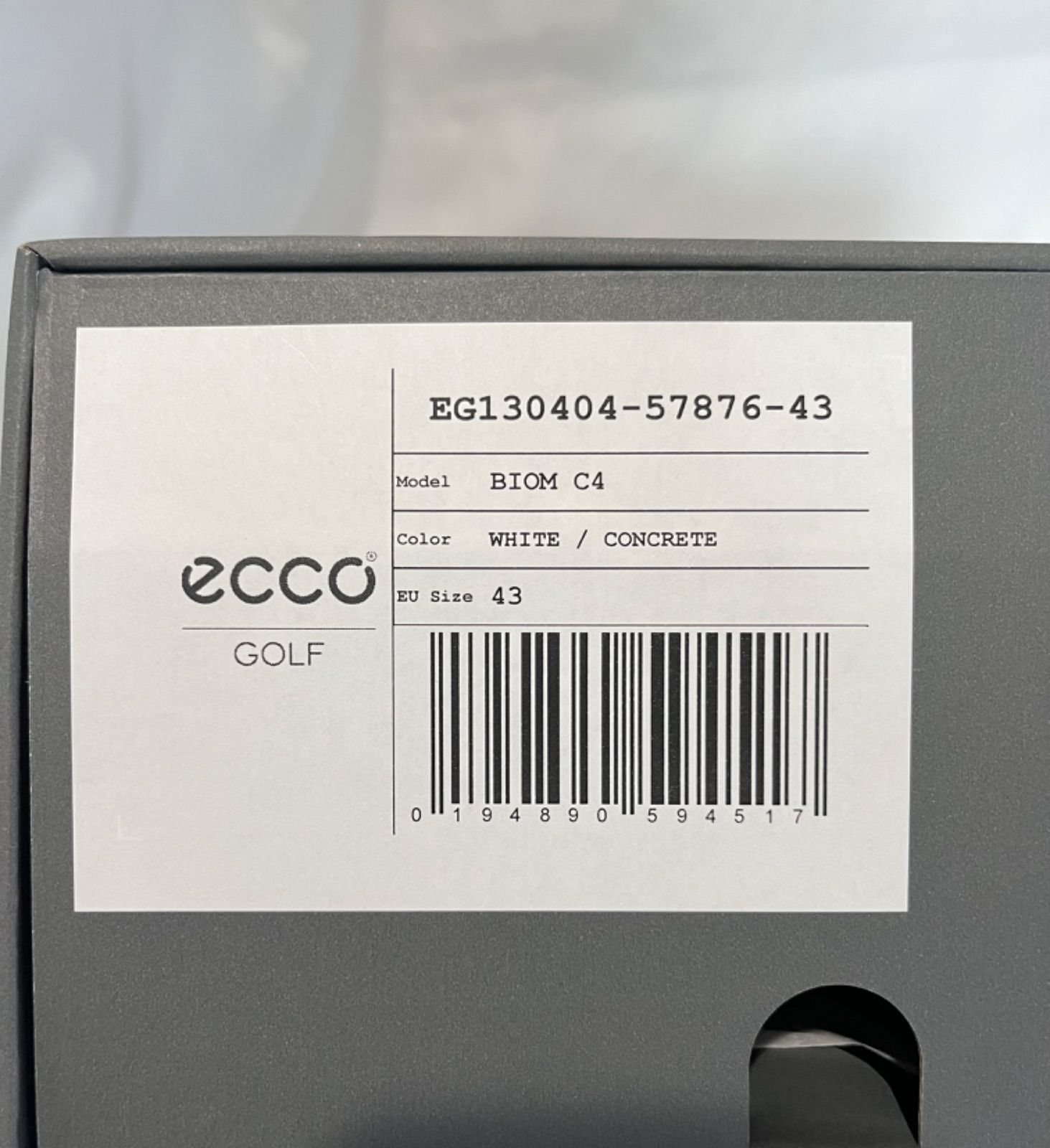 ECCO メンズゴルフシューズ BIOM C4 - メルカリ