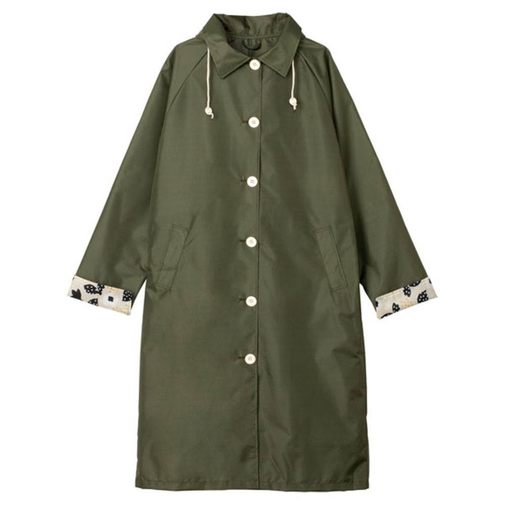 ☆ カーキ ☆ ワールドパーティー W by Wpc. ワークコート wpc レインコート R-1133 レディース 撥水 はっ水 折りたたみ コンパクト おしゃれ シンプル かわいい ...