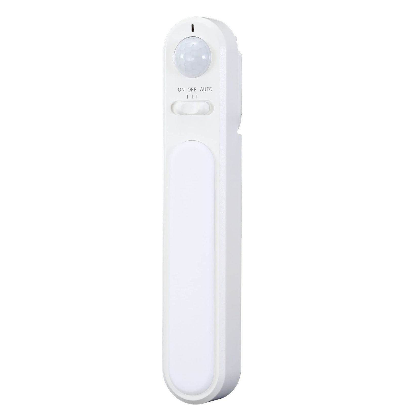 【在庫処分】(ELPA) エルパ LEDセンサー付ライト (白色/電池式) 人感センサー/持ち運び/フック/スタンド/貼り付け (PM-L703) - メルカリ