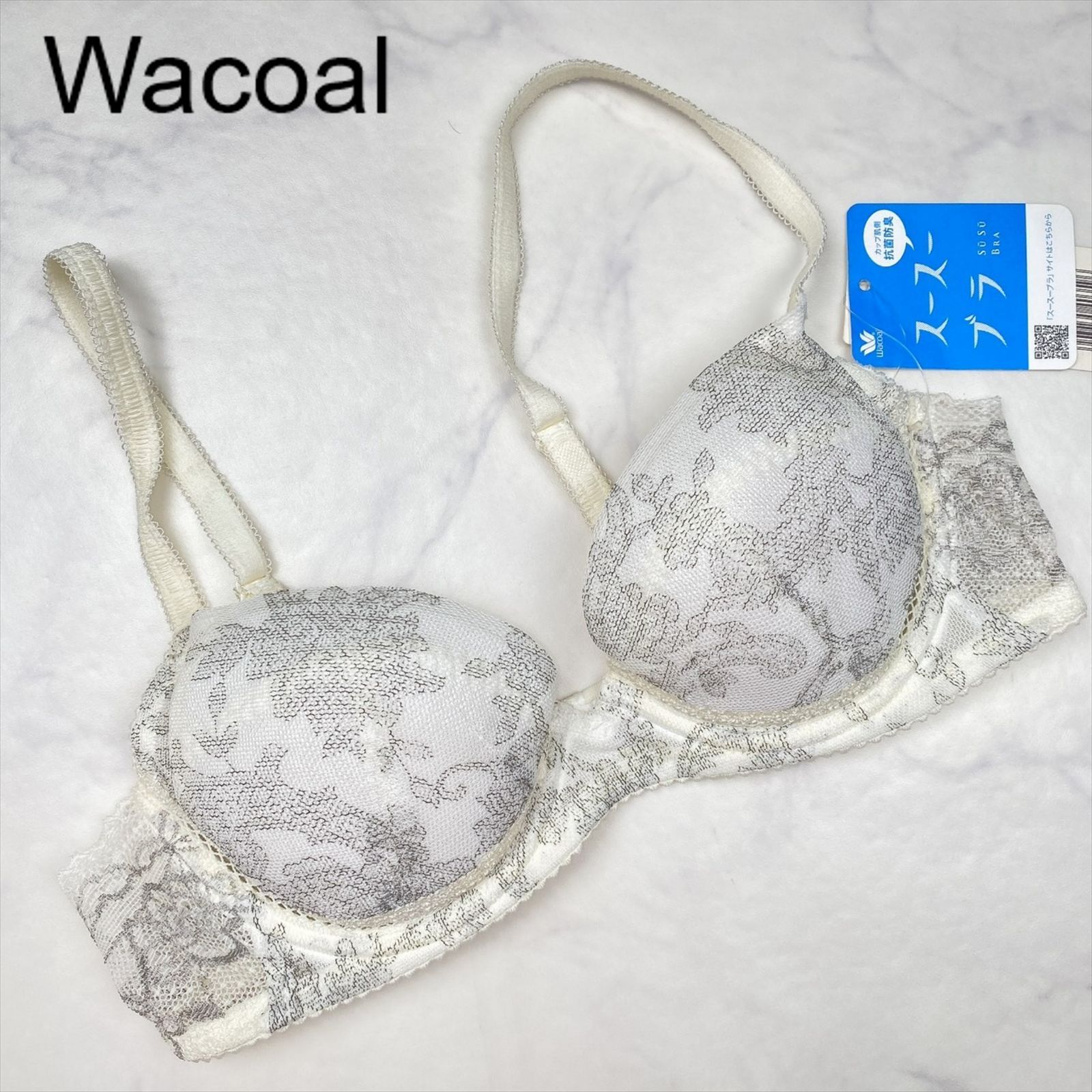 【新品タグ付き】Wacoal ワコール ブラジャー C70 IV ランジェリー 下着 プレゼント ギフト レース 刺繡 スースーブラ 抗菌 防臭 メッシュ - メルカリ