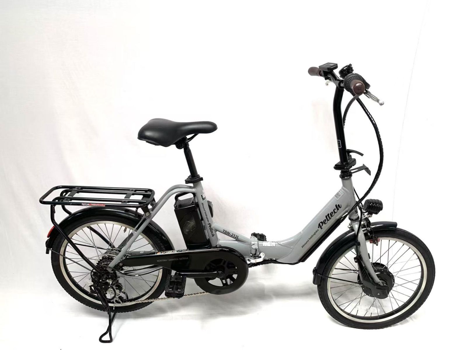 送料無料 Peltech電動アシスト自転車TDN-212L BIKE 24V 8Ah SHIMANO 6速 空白さん専用 20インチ 動作確認済ZJ 9252 - メルカリ