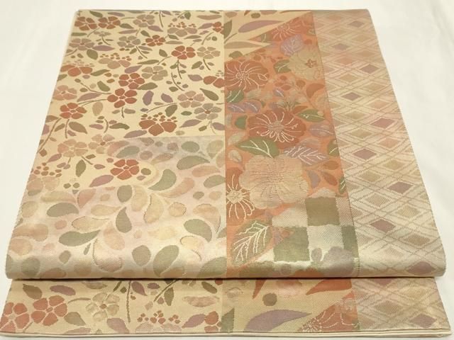 平和屋着物◎六通柄袋帯 辻が花 金糸 正絹 逸品 CAAY2354in - メルカリ