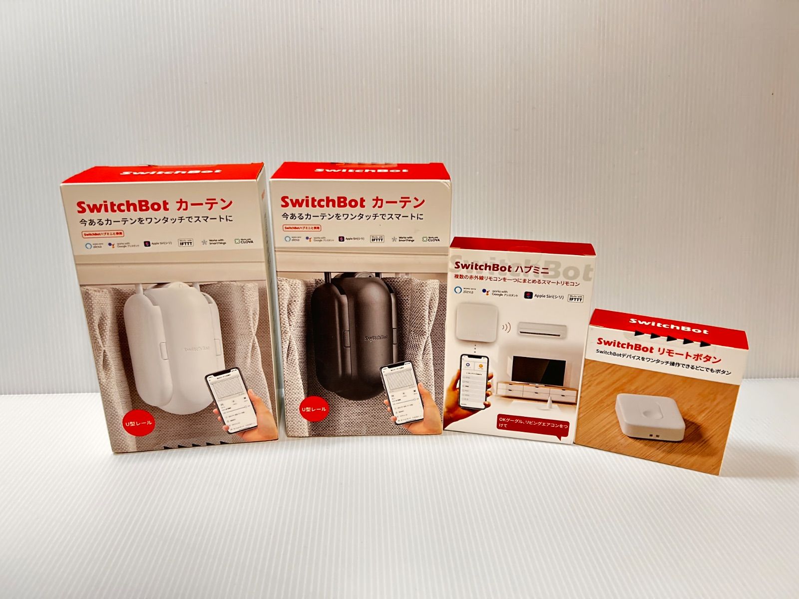 【新品】スイッチボット(SwitchBot) 4個セット カーテン自動開閉 - メルカリ