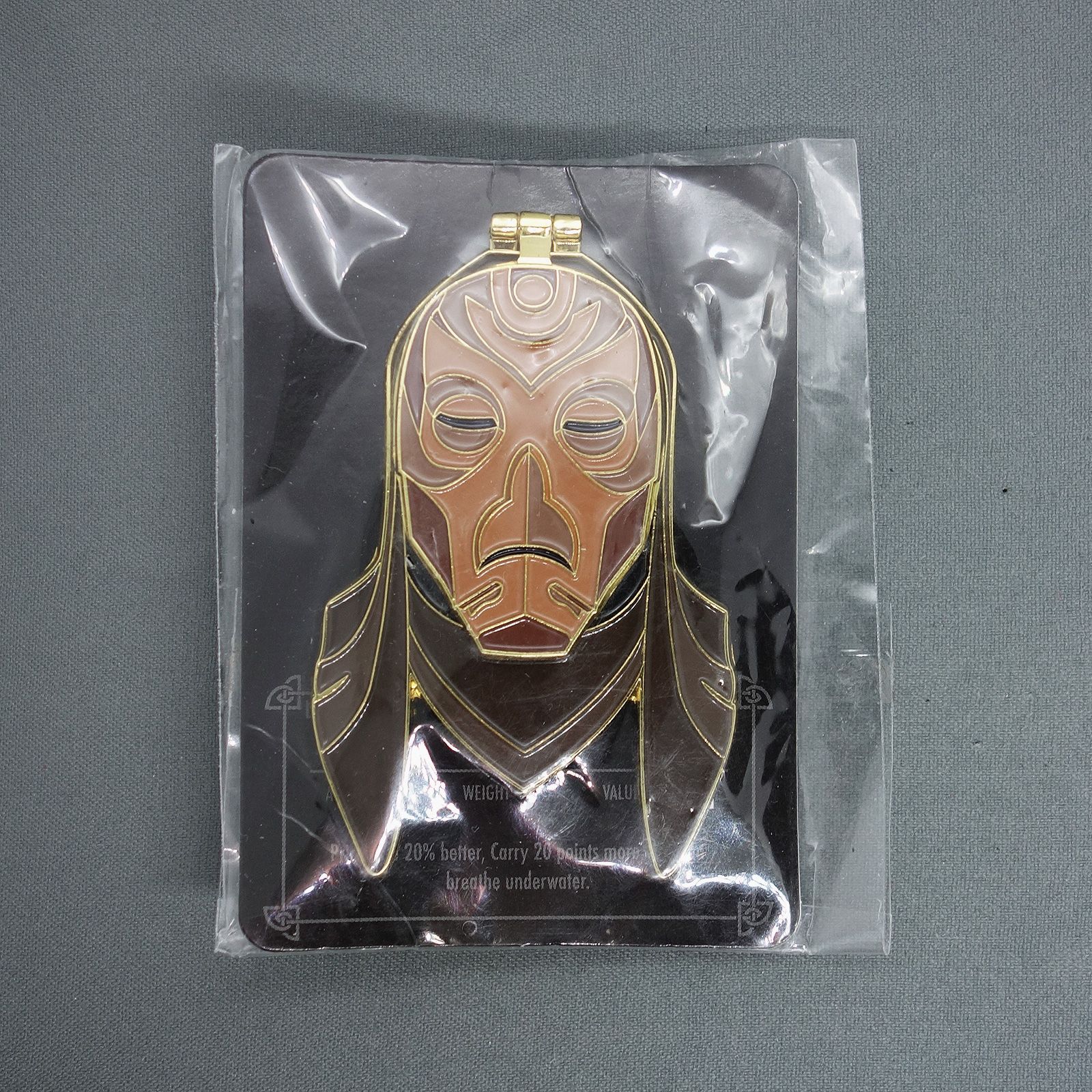 デッドストック ゲーム The Elder Scrolls V: Skyrim スカイリム ピンズ Volsung Mask アメリカ輸入雑貨 ...