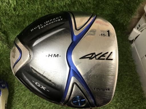 【中古】 つるや AXEL GX HM 11° ドライバー DR AXEL GX HM(ウッド) (フレックスR) メンズ 男性用 右利き 右用 Cランク ゴルフクラブ - メルカリ
