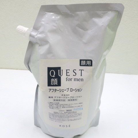 コーセー KOSE クエスト QUEST アフターシェーブ ローション for men 薬用 医薬部外品 業務用 1200ml 無残香性 日本 ...