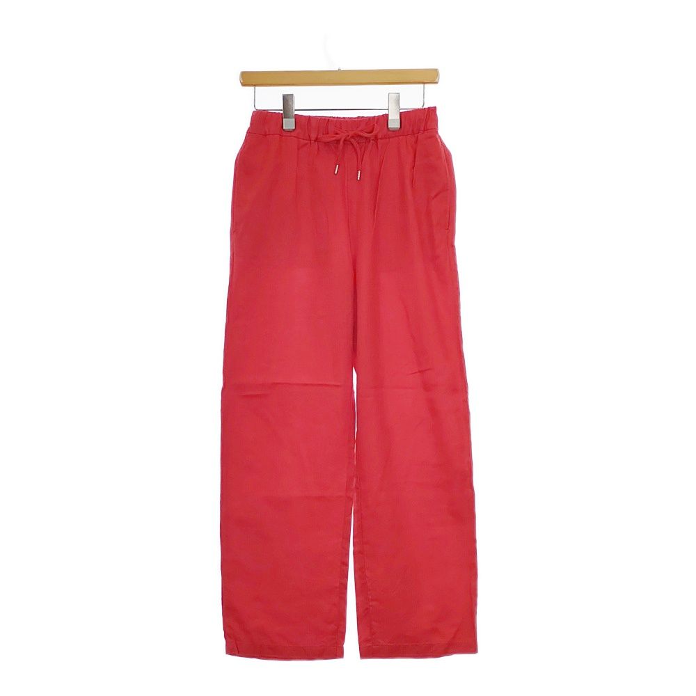 FRAMeWORK レーヨンリネンツイルドロストパンツ イージーパンツ サイズ38 23SS レッド レディース フレームワーク【中古】5-0321M - メルカリ