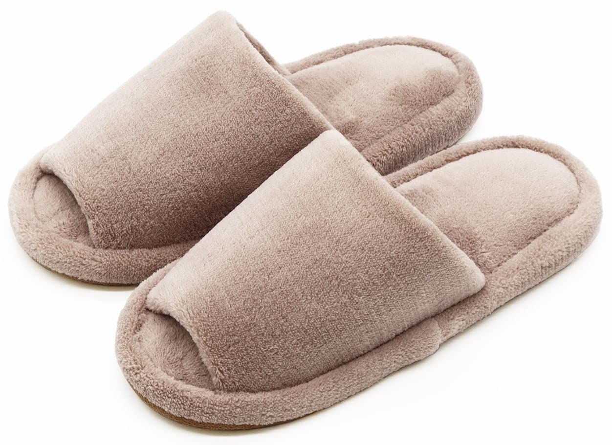 aspersio アスペルシオ ふわふわ あたたかい スリッパ マイクロファイバー 洗濯できる 室内履き - シンセイジンショップ - メルカリ