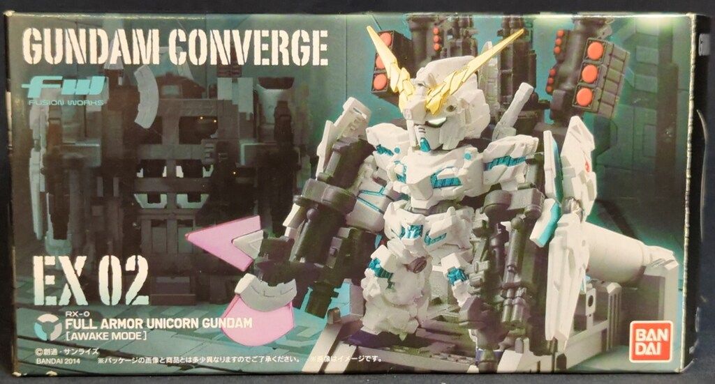 BANDAI FW GUNDAM CONVERGE 機動戦士ガンダムUC フルアーマーユニコーンガンダム EX02 - メルカリ