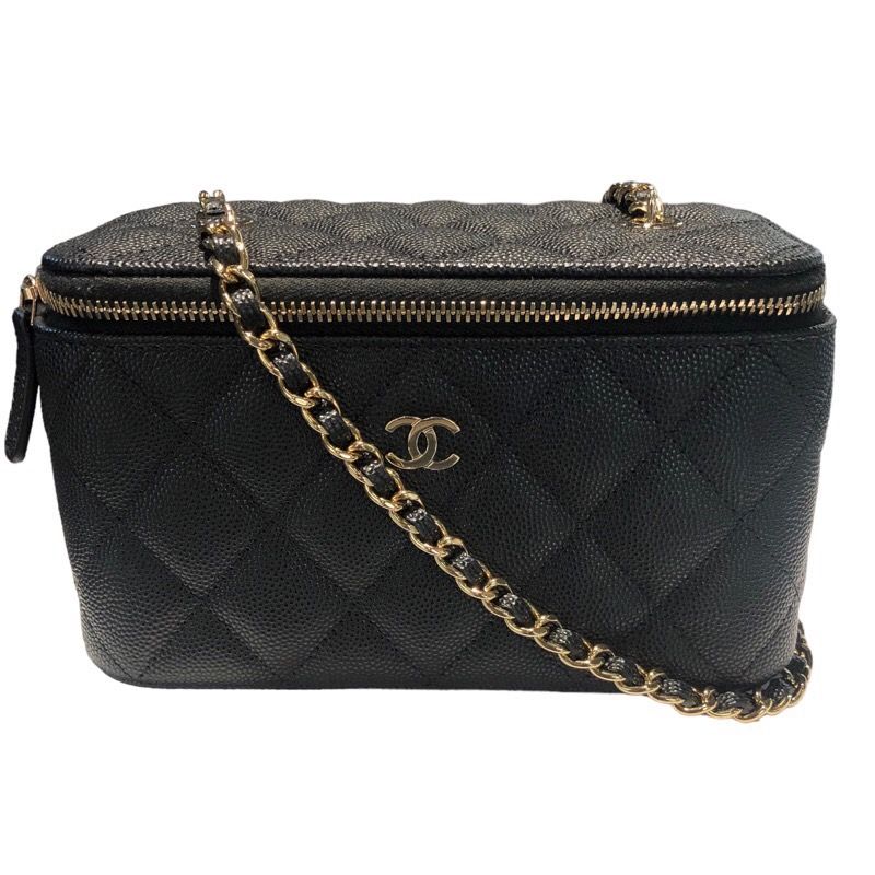 シャネル CHANEL スモールバニティ AP1341 ブラック キャビアスキン レディース ショルダーバッグ - OKURA (おお蔵 ...