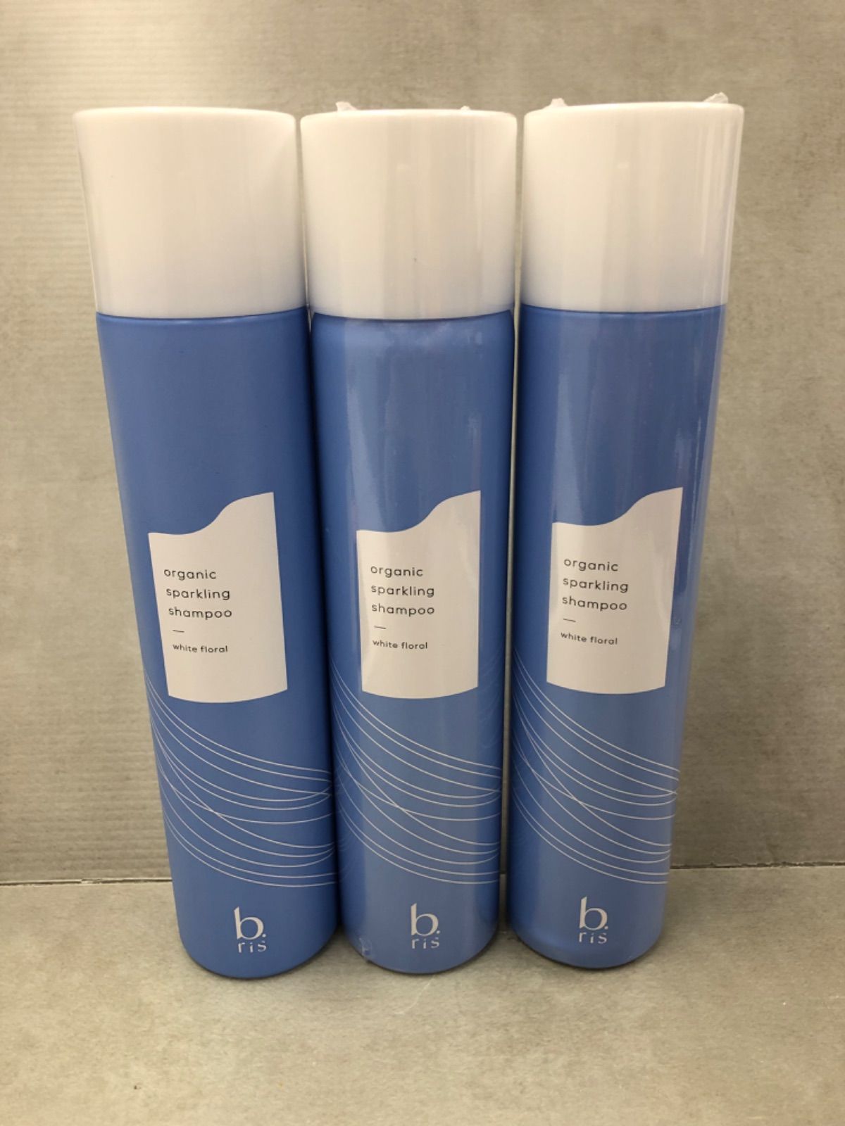 D795 b.ris ビーリス オーガニック スパークリングシャンプー 青パッケージ 200g 3個セット - メルカリ
