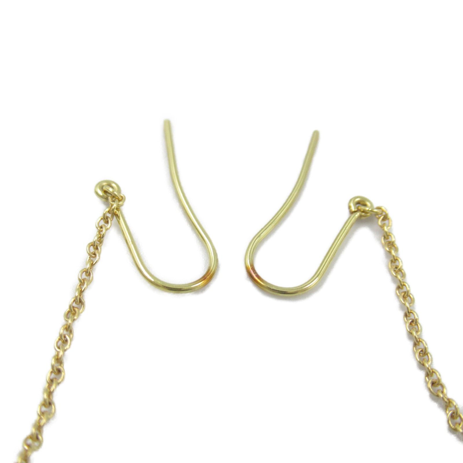 TIFFANY&CO ティファニー バイザヤード チェーン パール ピアス TIFFANY&CO ティファニー バイザヤード チェーン パール ピアス