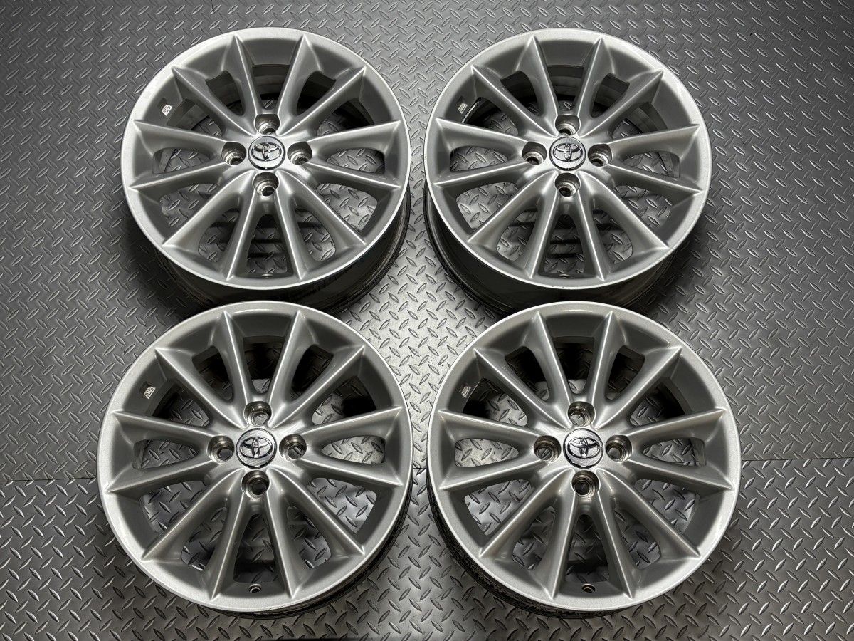送料無料140系 カローラ/フィールダー 16インチ 6.0J+45 4穴100 純正 ホイール NZE144G/NZE141G/ZRE142G/ZRE144G (24120003) - メルカリ