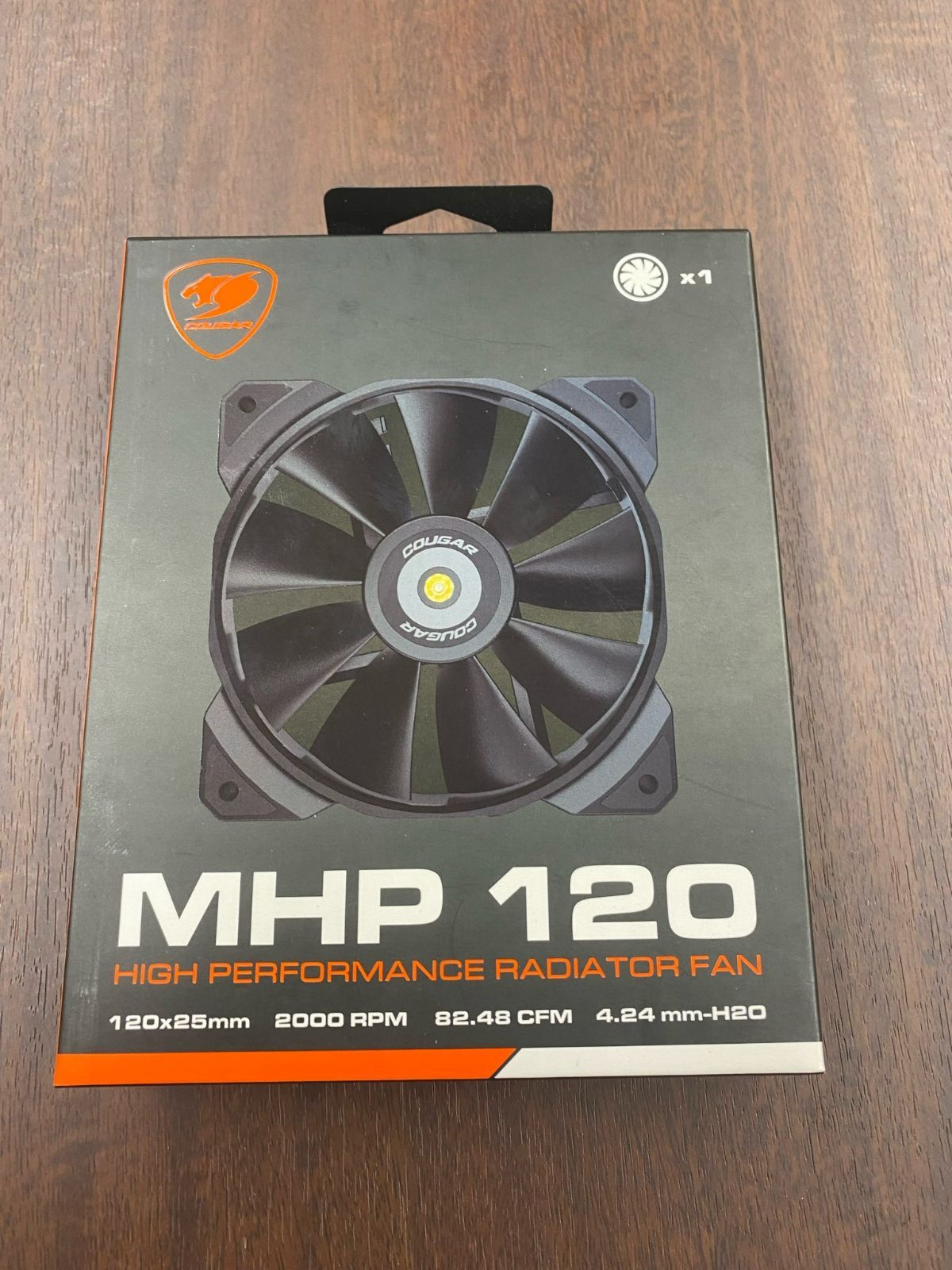 ケースファン COUGAR MHP120 ブラック single pack - メルカリ