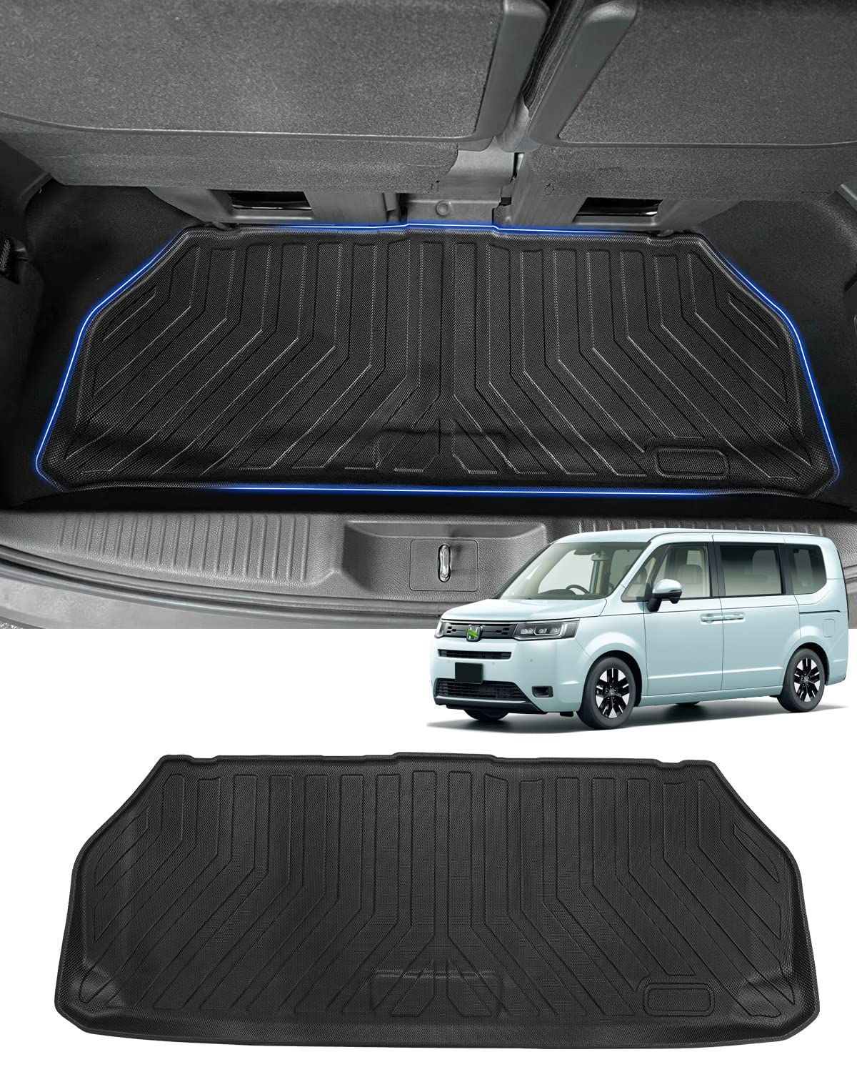 新品 Mixsuper 新型 ステップワゴン RP6 RP7 RP8型 3D ラゲッジマット ラゲッジアンダーマット 荷室下 ラゲッジトレイ HONDA STEPWAGON RP系 2022年 ...