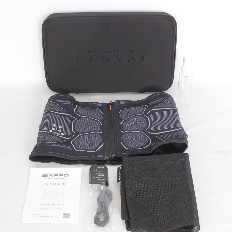 【正規品】MTG シックスパッド パワースーツ コアベルト SE-BC00B-M Mサイズ SIXPAD Powersuit Core Belt 本体 - メルカリ