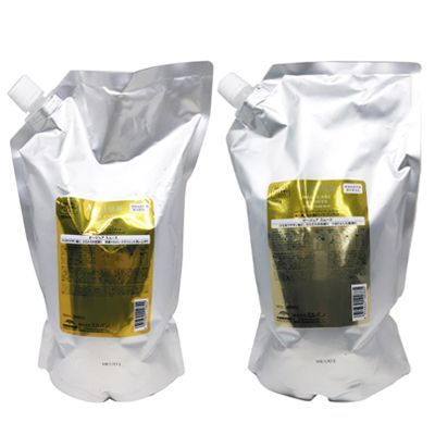 セット販売 ミルボン オージュア スムース シャンプー 1800ml v + ヘア トリートメント 1800g v 詰め替え レフィル 美容室専売 サロン専売 ST Aujua MILBON ...