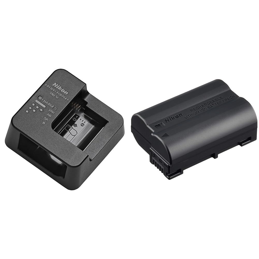 Nikon バッテリーチャージャー MH-34 (EN-EL15c用) & EN-EL15c Li-ionリチャージャブルバッテリー - メルカリ