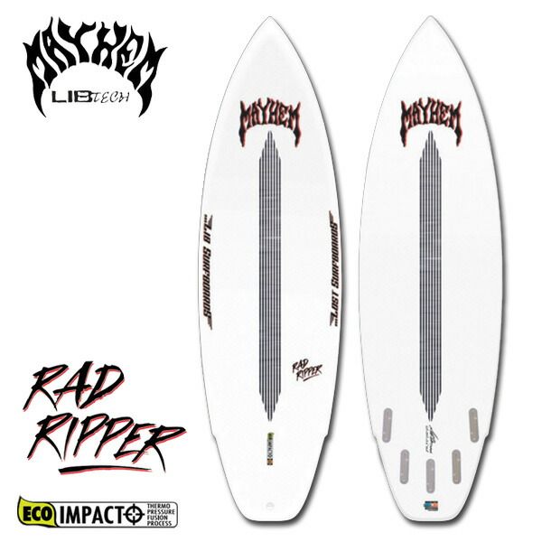LOST LIBTECH / ロスト リブテック RAD RIPPER / ラッドリッパー MAYHEM メイヘム エコインパクトサーフボード ...
