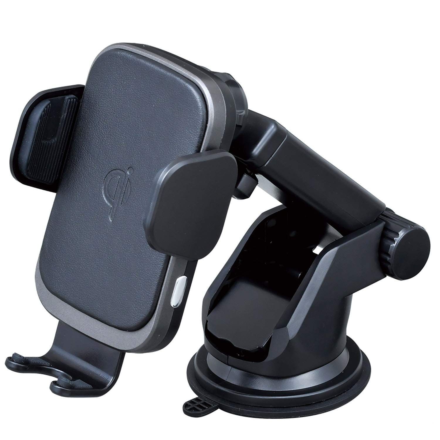 Style:2)吸盤取り付け D586 セイワ(SEIWA) 車内用品 Qi ワイヤレス充電器 ホルダー iPhone スマートフォン ...