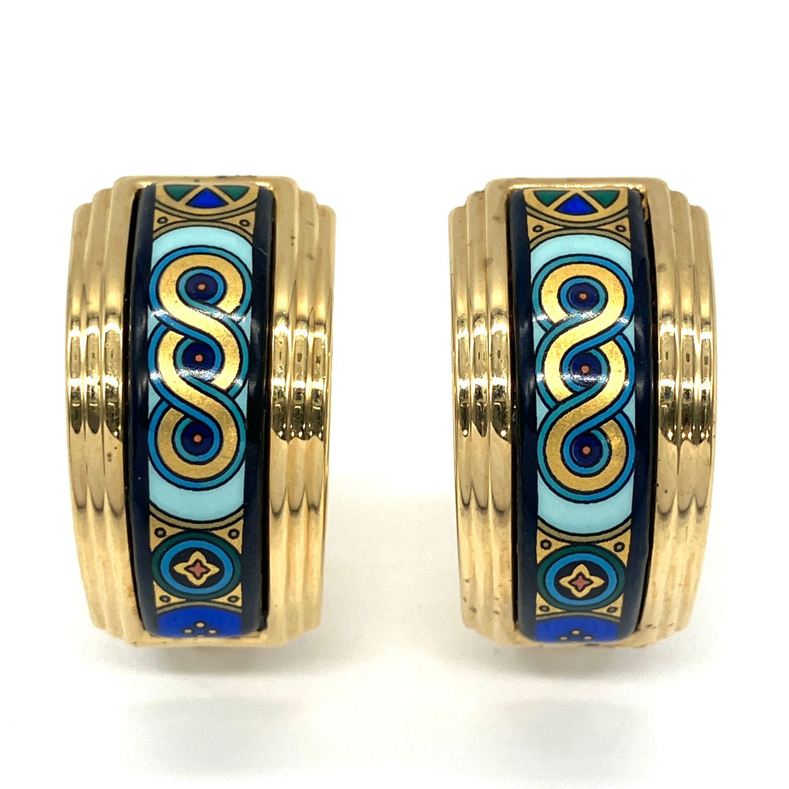 MICHAELA FREY WIEN ミカエラフレイ エマイユ イヤリング ゴールド - メルカリ