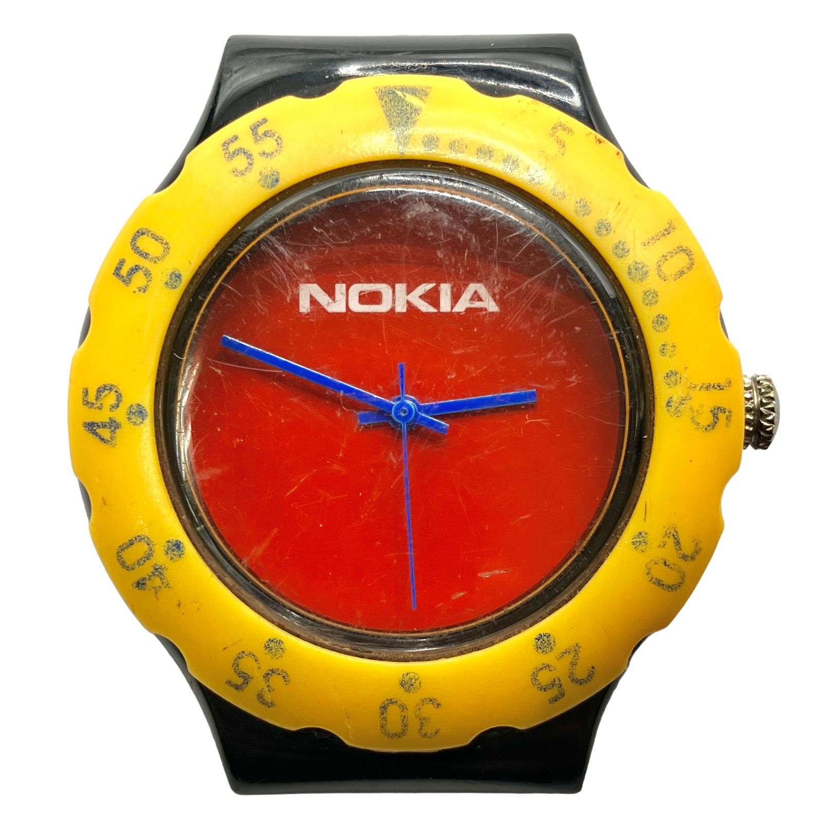 【コレクションにどうぞ⭐️ NOKIA】 珍しいノキアのTOY WATCH ビビッドカラーとシンプルデザイン （AYA） - メルカリ