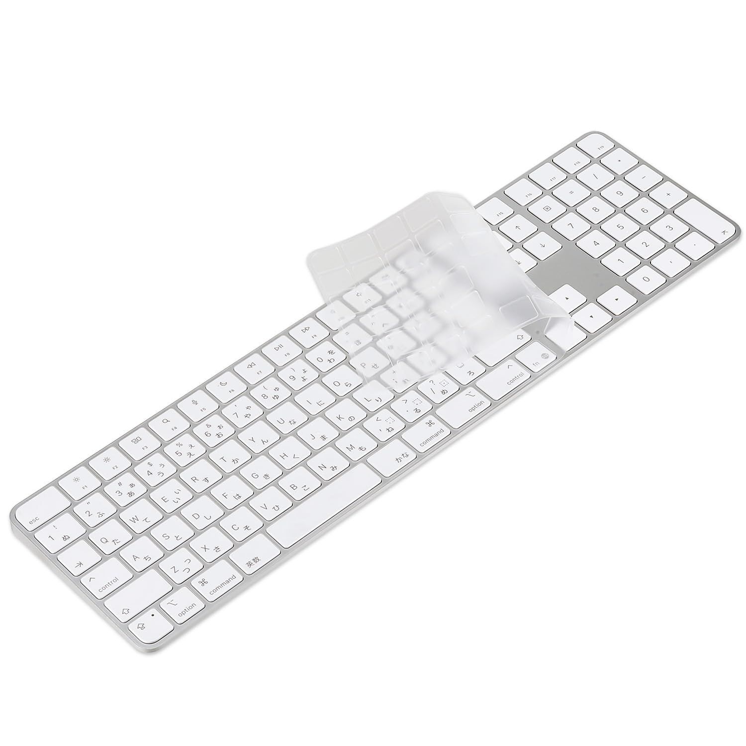 新品 【2024年 M4チップ】キーボードカバー for iMac Magic Keyboard 日本語配列JIS (Touch ID搭載 ...