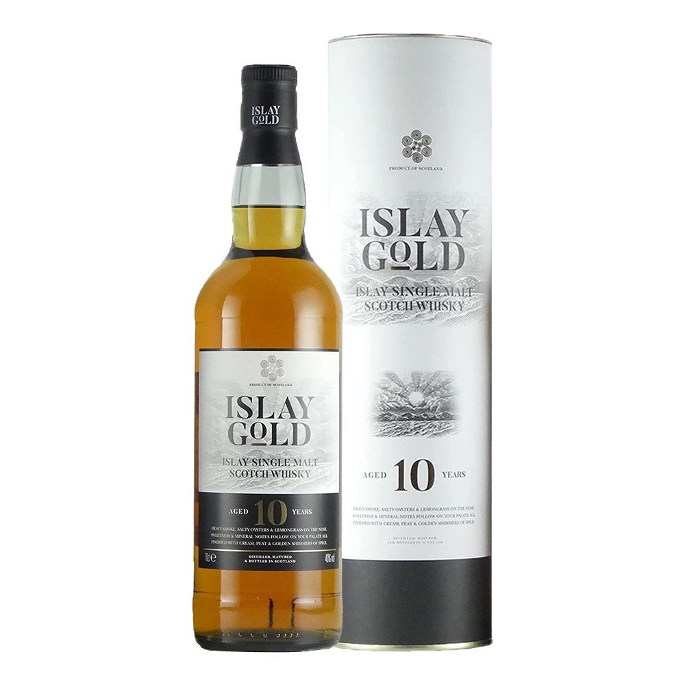 ウイスキー スコッチ アイラ シングルモルト アイラゴールド 10年 40度 700ml 箱入り ISLAY GOLD 蒸溜所非公開 - メルカリ