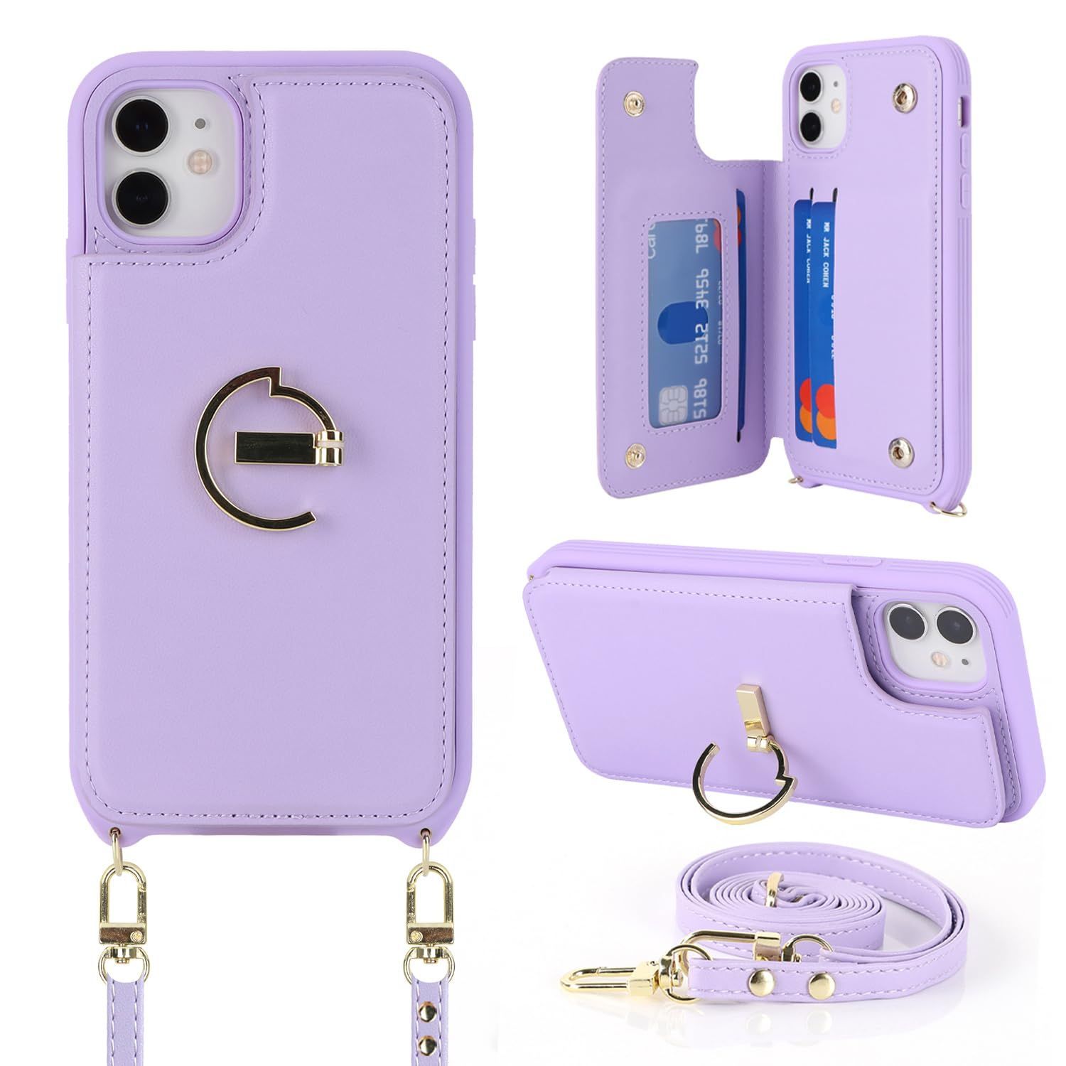 Havaya スマホショルダー iPhone 8 plusケース iphone 7 plus ケース アイフォン8プラス ケース スマホケースiphone7plus ショルダー リング付き ...