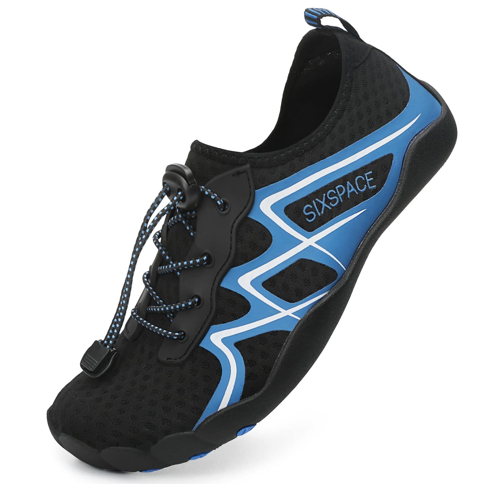 【人気商品】ウォーターシューズ マリンシューズ メンズ レディース 水陸両用 排水穴付き 軽量 SIXSPACE 通気 滑り止め 持ち運びやすい サーフィン 釣り - メルカリ