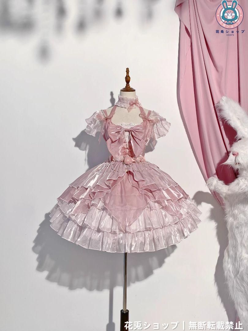 LT-46 豪華姫系 lolita 可愛 レトロ風 オリジナル 洋服 ロリータ