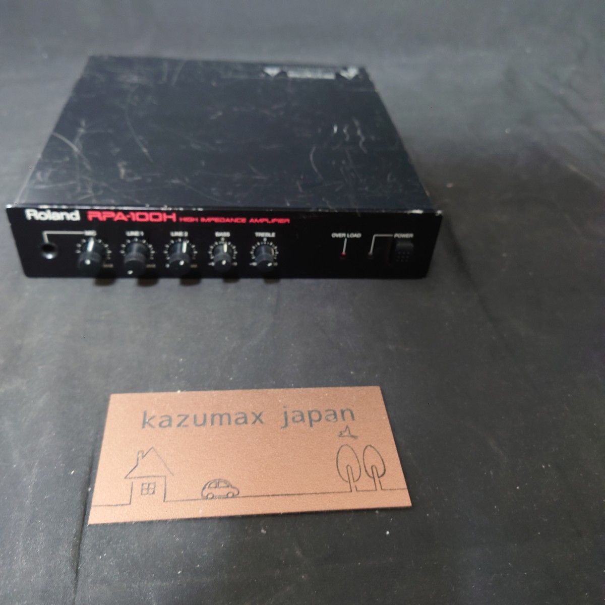 Rolandローランド rpa-100h ハイインピーダンスアンプ ジャンク品 送料無料 ☆ - メルカリ