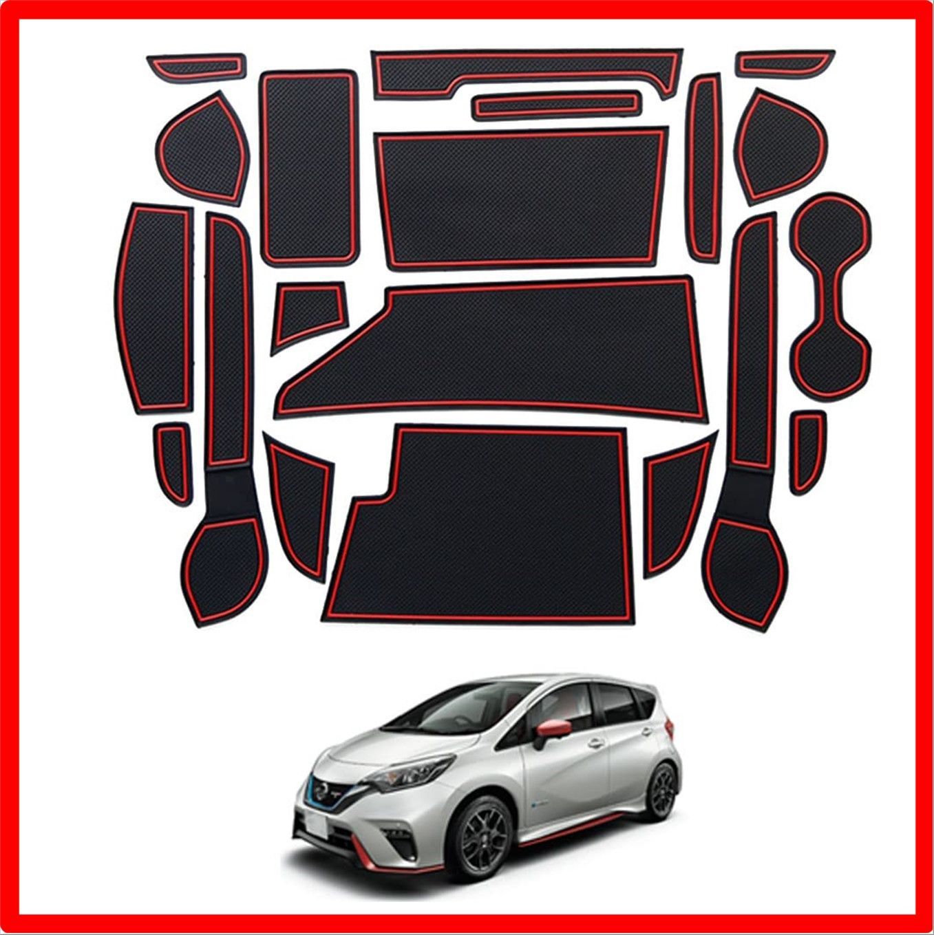 【送料無料】 Rifoda 日産 ノート 2th ドアポケットマット E12 E-POWER NISMO E12/HE12/NE12(2017～) 車種専用 イ - メルカリ