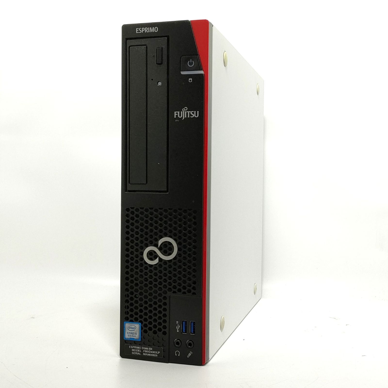 ESPRIMO D588/BX 高性能Corei5-9500 NVMeSSD256GB Windows11Office付 メモリ8GB Displayport USB8ポート デスクトップ ...