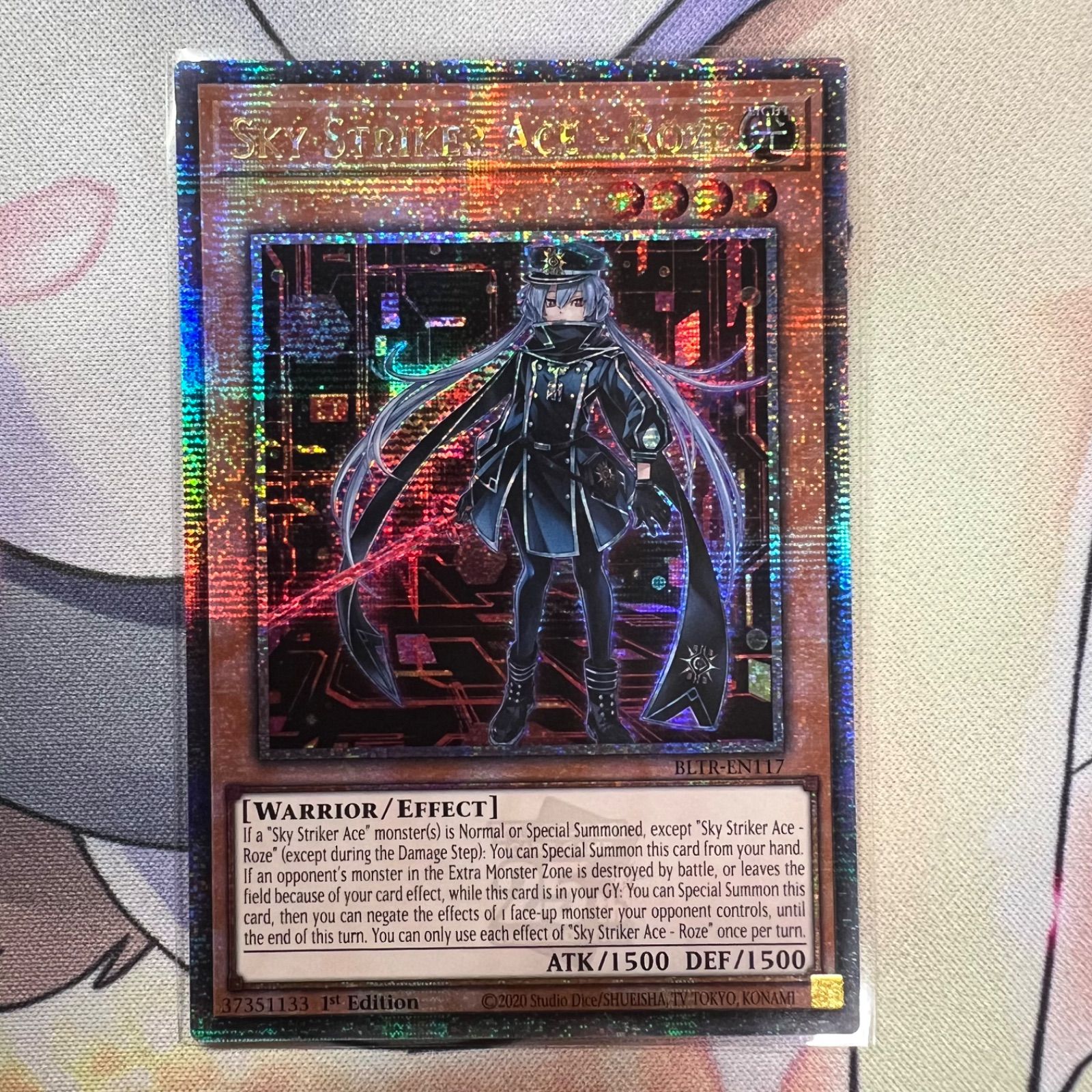 【遊戯王】閃刀姫-ロゼ EU 英語版 BLTR-EN117 25th クォーターセンチュリーシークレットレア - メルカリ