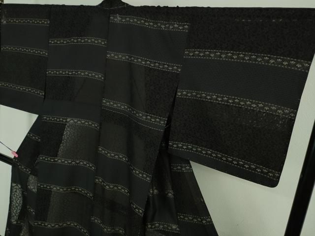 平和屋着物○本場琉球絣 正絹 逸品 AABA3761ph