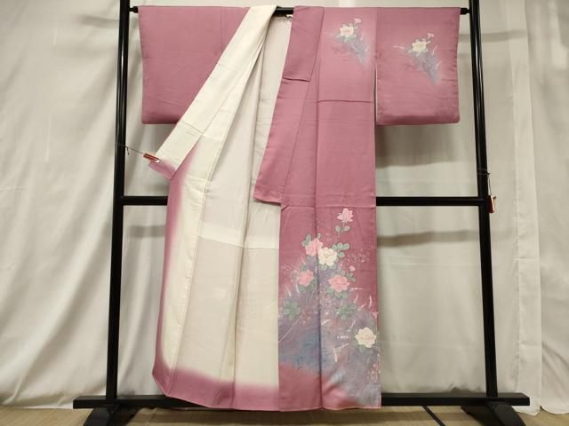 平和屋着物○訪問着 吉祥丸文 暈し染め 正絹 逸品 未使用 CAAS7010yc