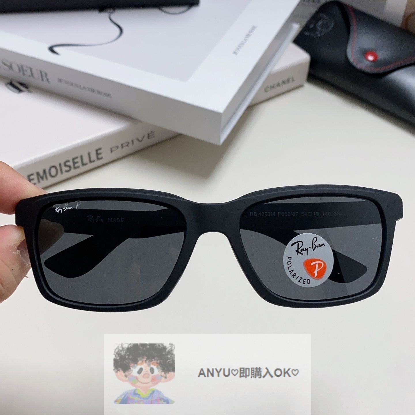 ♡新品♡ Ray Ban x Ferrari 連名 フェラーリ ブラック クラブマスター レイバン RB4393 サングラス - メルカリ