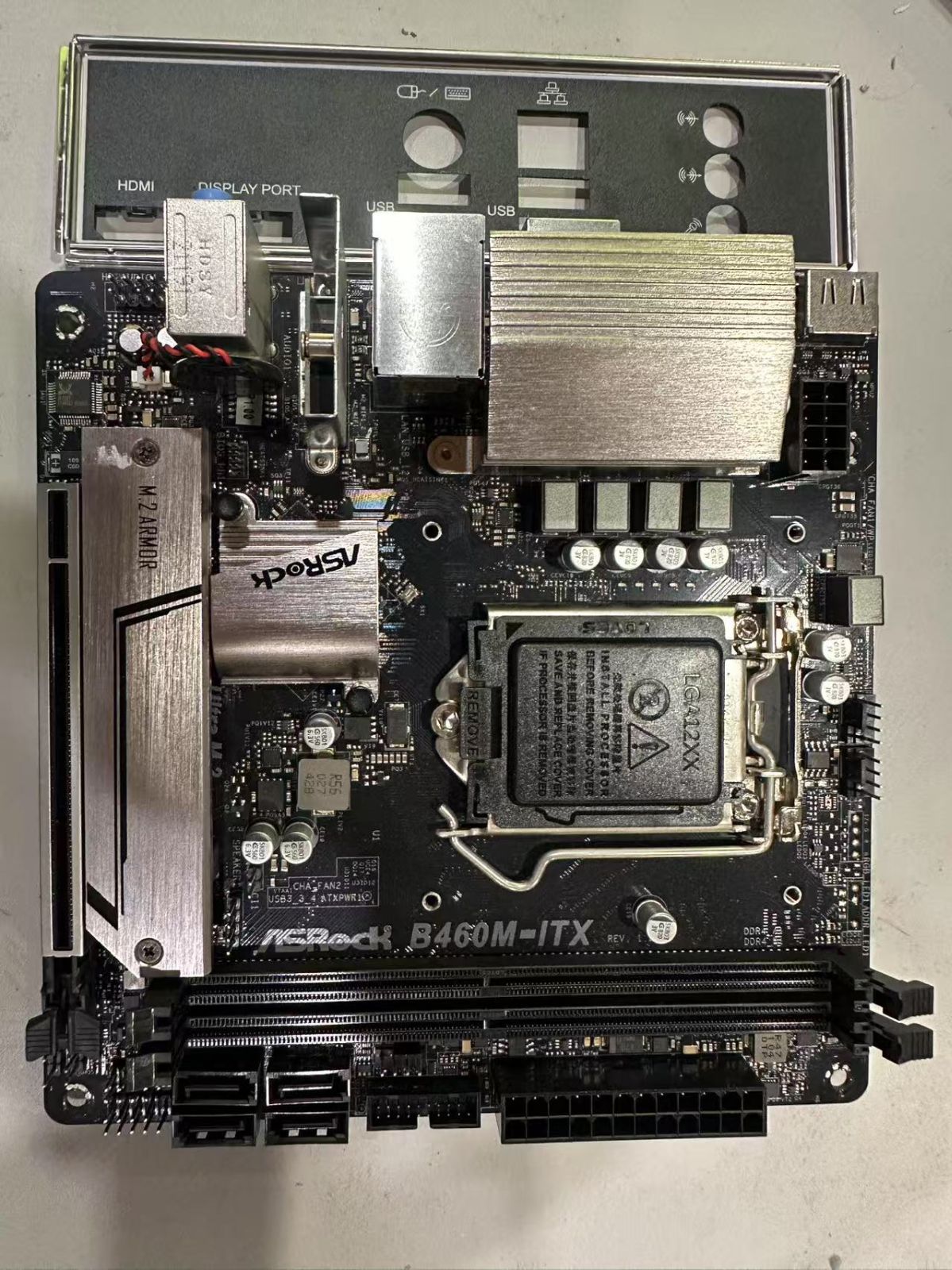 Asrock B460M-ITX マザーボード [bios動作確認済み] - メルカリ