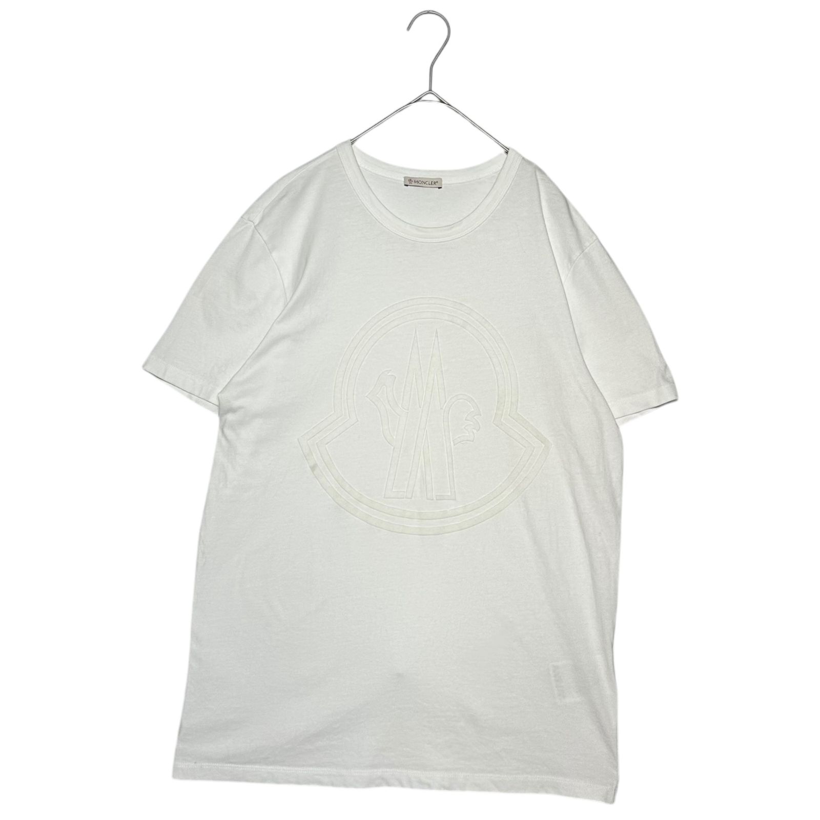 MONCLER(モンクレール) 20SS MAGLIA T-SHIRT プリント クルーネック Tシャツ F20918C74810 M ホワイト - メルカリ