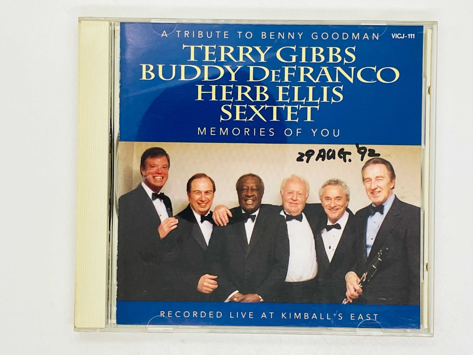 CD TERRY GIBBS / BUDDY DeFRANCO / HERB ELLIS SEXTET / MEMORIES OF YOU ...
