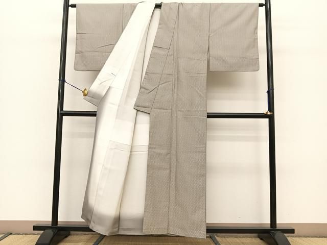 平和屋着物○上質なお召 七宝文様 正絹 逸品 BAAT0959yc - メルカリ