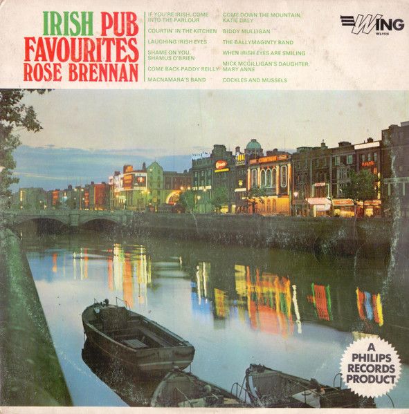 英LP Rose Brennan Irish Pub Favourites WL1128 Wing Records /00260 - メルカリ
