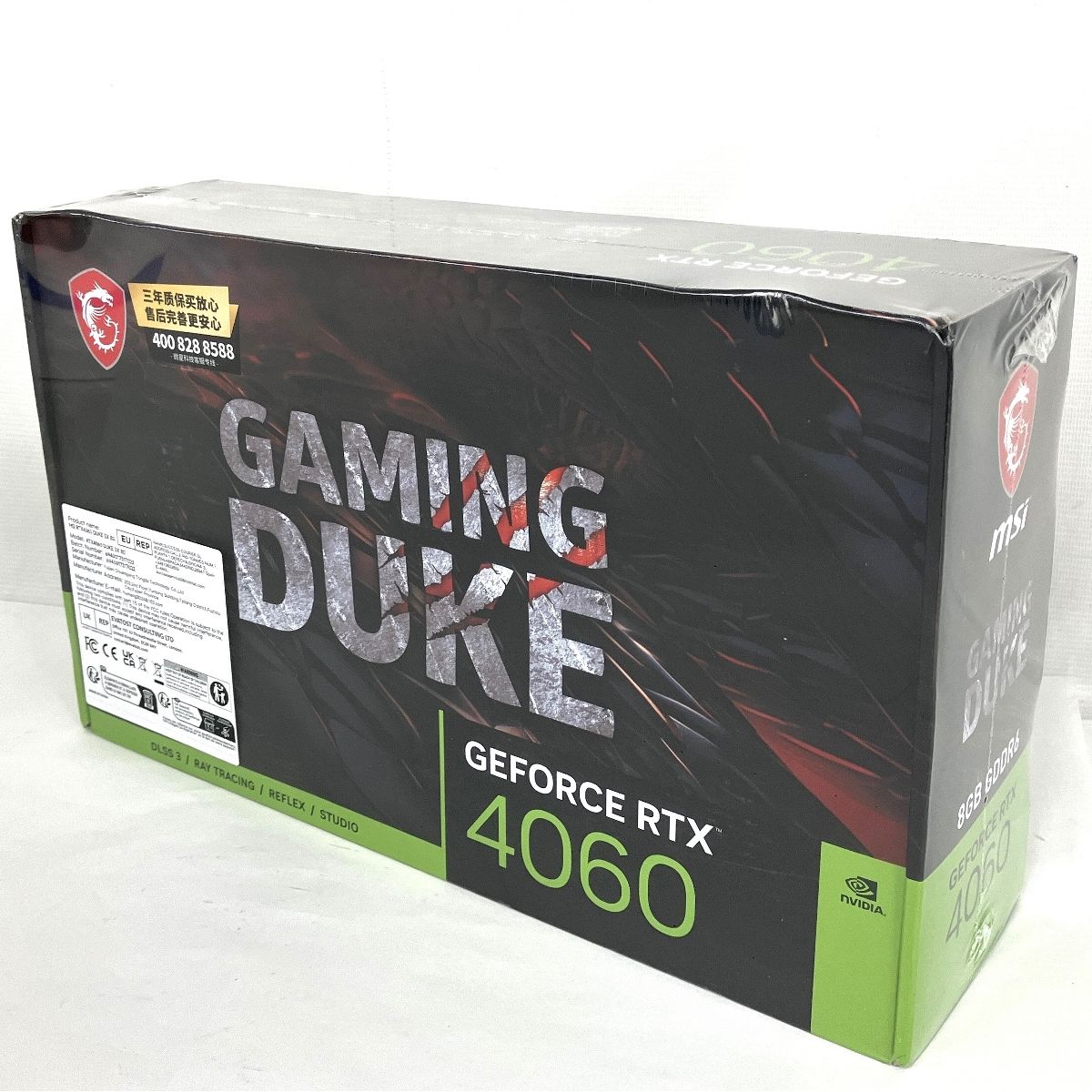 msi GeForce RTX 4060 8G GAMING DUKE 3X グラフィックボード 未 msi GeForce RTX 4060 8G GAMING DUKE 3X グラフィックボード 未