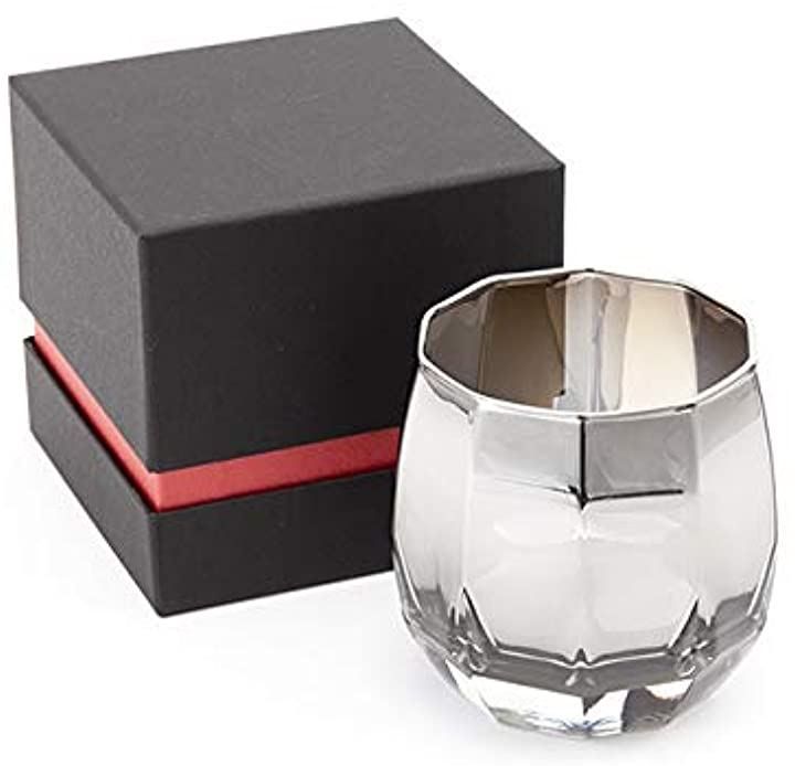 Progress ロックグラス チタンミラー 日本製 ウィスキー ワイン お酒がまろやかに クロス付 Silver Vertex( Vertex) - メルカリ