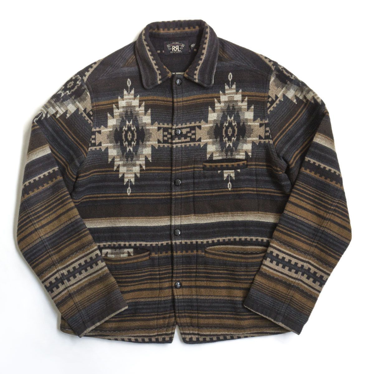 RRL ジャガードオーバーシャツ- RRL ジャガードオーバーシャツ-