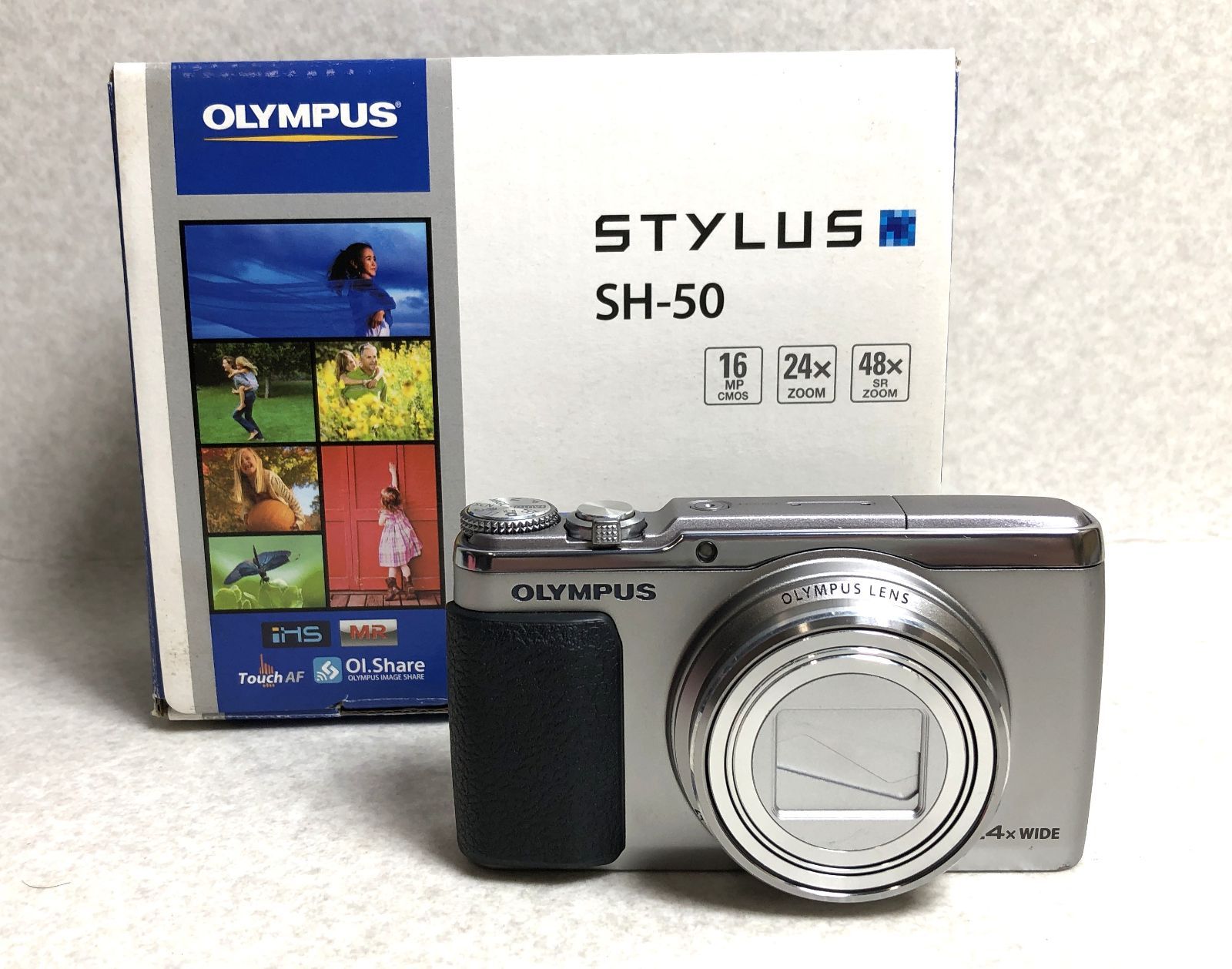 【DH545】OLYMPUS STYLUS オリンパス スタイラス SH-50 デジタルカメラ デジカメ - メルカリ